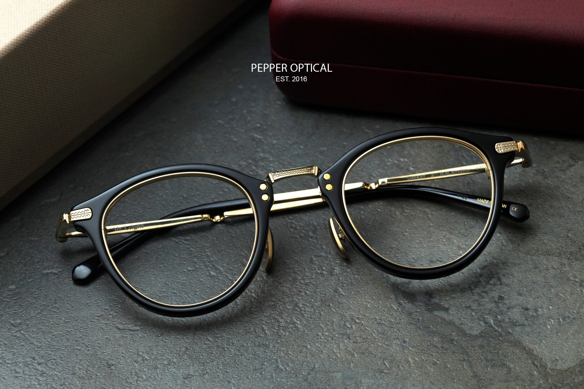 Mr.Leight - Stanley S 高貴格調黑金絕作 – PepperOptical